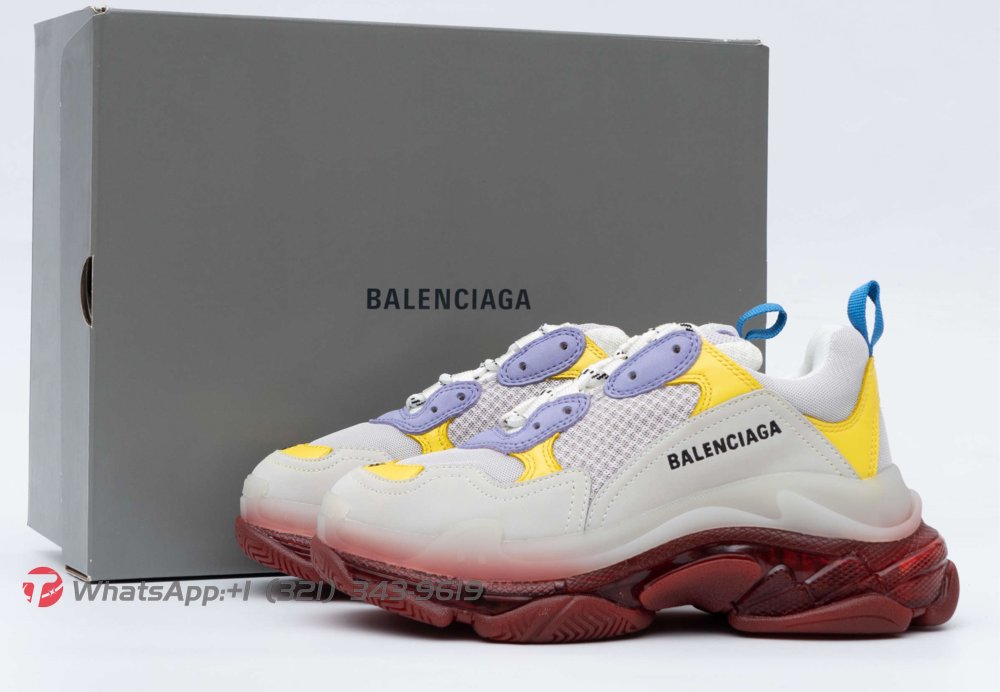 Balenciaga Triple S Red Yellow Sole 35-45 [Model-28349852] - $208.00 ...