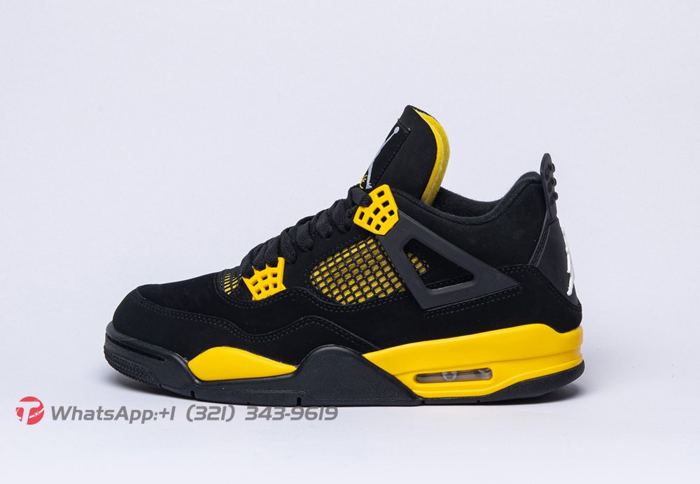 Jordan 4 Retro Thunder (2012) 308497-008 Size 36-47.5 [Model-28350593 ...