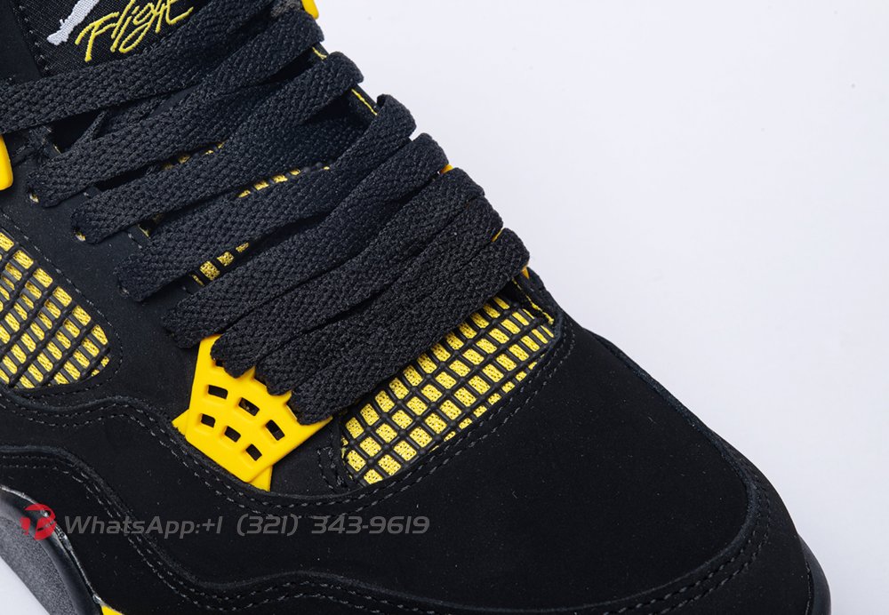 Jordan 4 Retro Thunder (2012) 308497-008 Size 36-47.5 [Model-28350593 ...